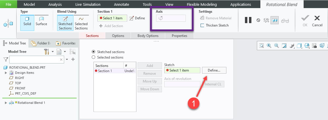 Completely Understand Blend Feature in Creo Parametric - Mechanical 360